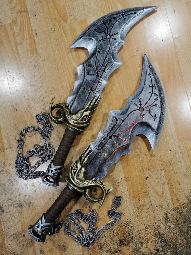 Blades of Chaos Replica Cosplay Prop - Etsy