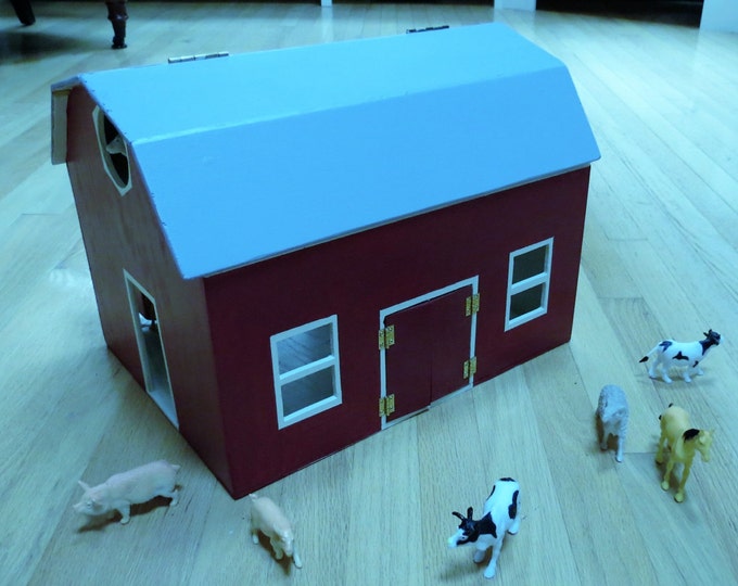 Small Wooden Barn or Farm House - Etsy
