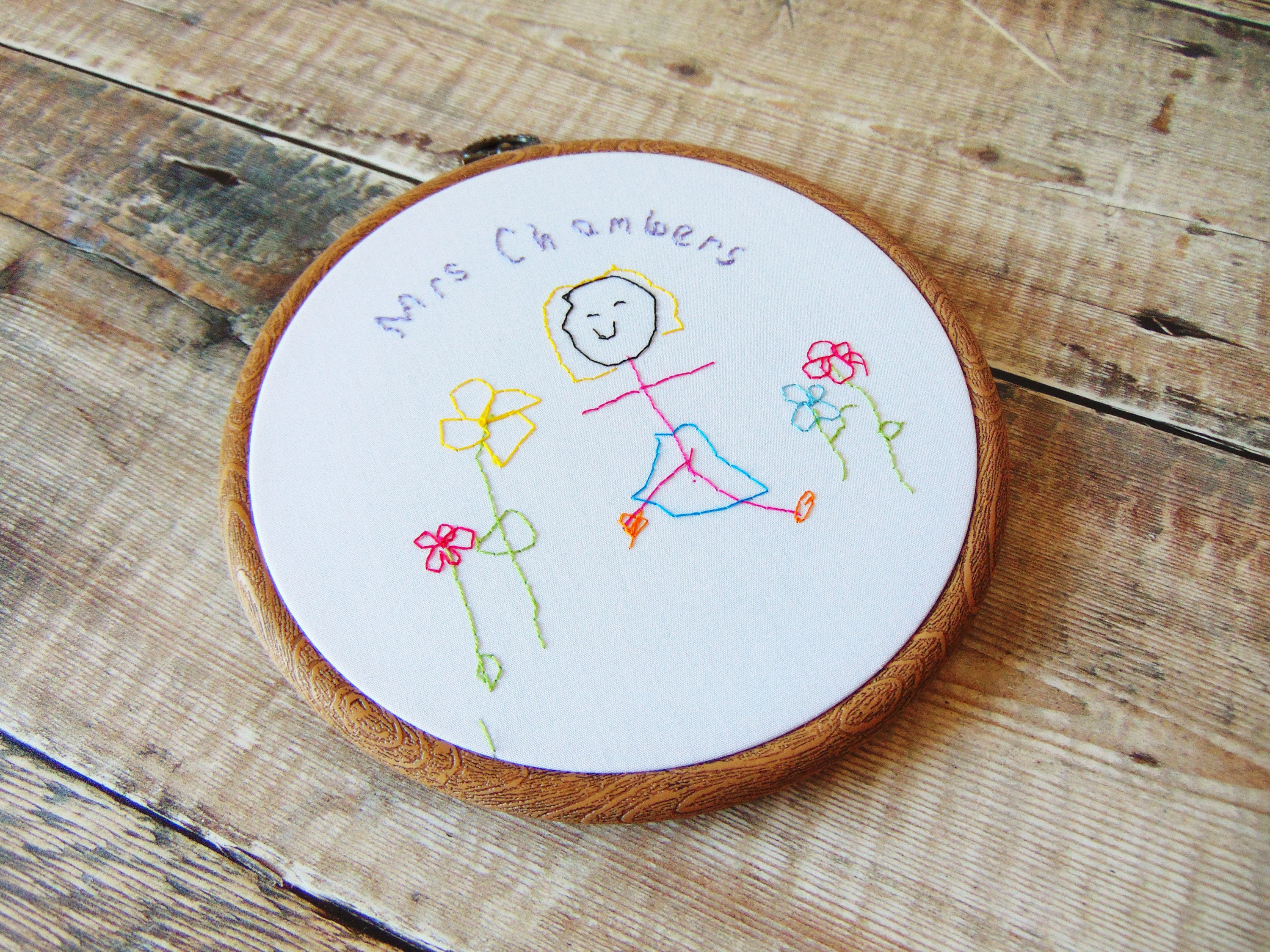 Childs Drawing Teacher Gift, End of Term Gifts, Teaching Assistant ...