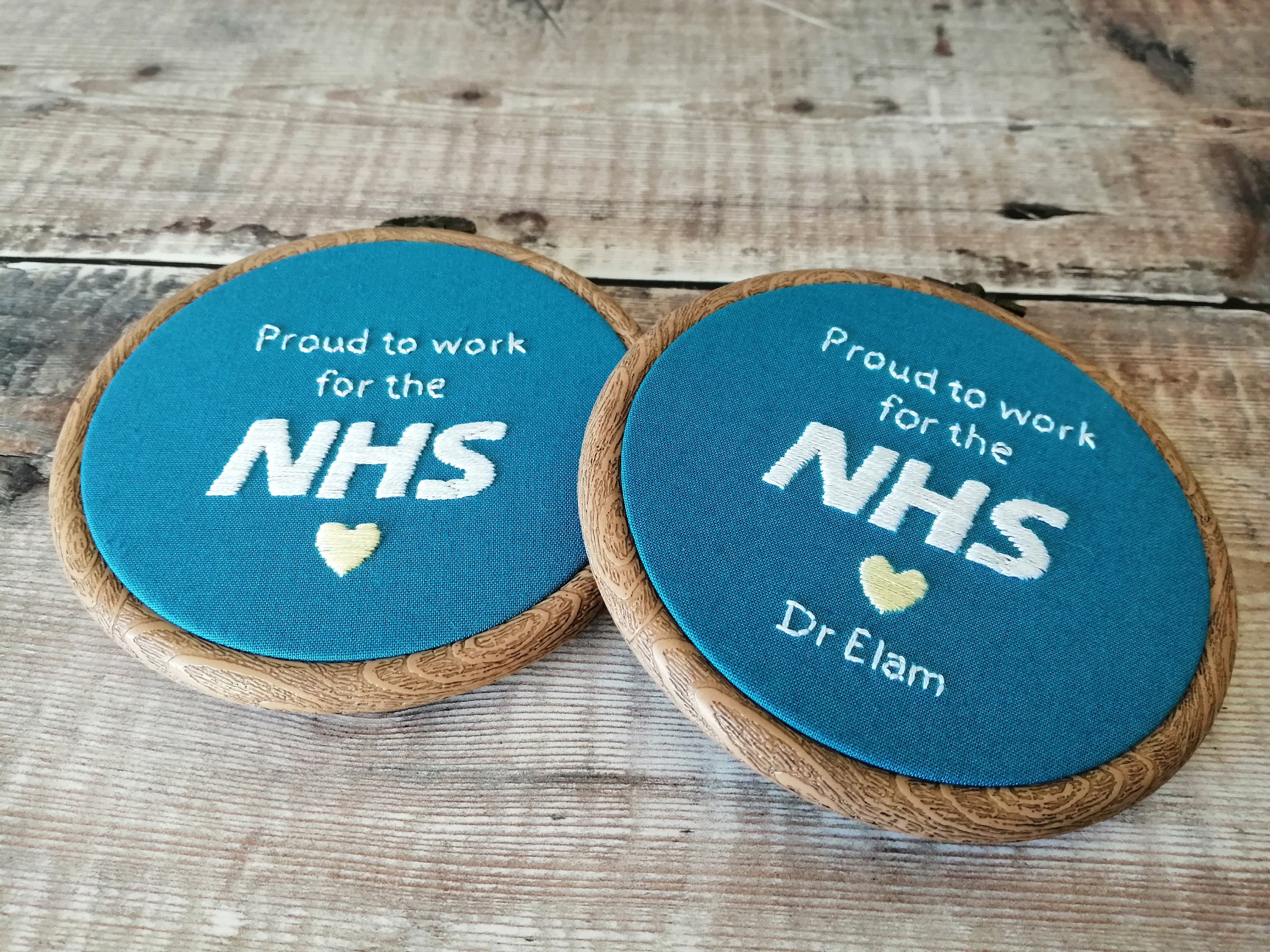 Proud to Work for the NHS Personalised NHS Gift Key Worker - Etsy