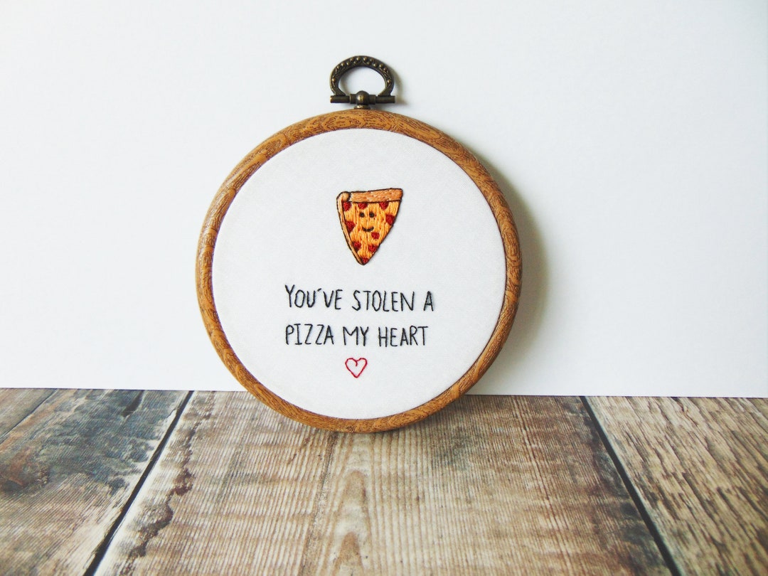 You've Stolen A Pizza My Heart, Valentines Gift, Funny Anniversary Gift ...
