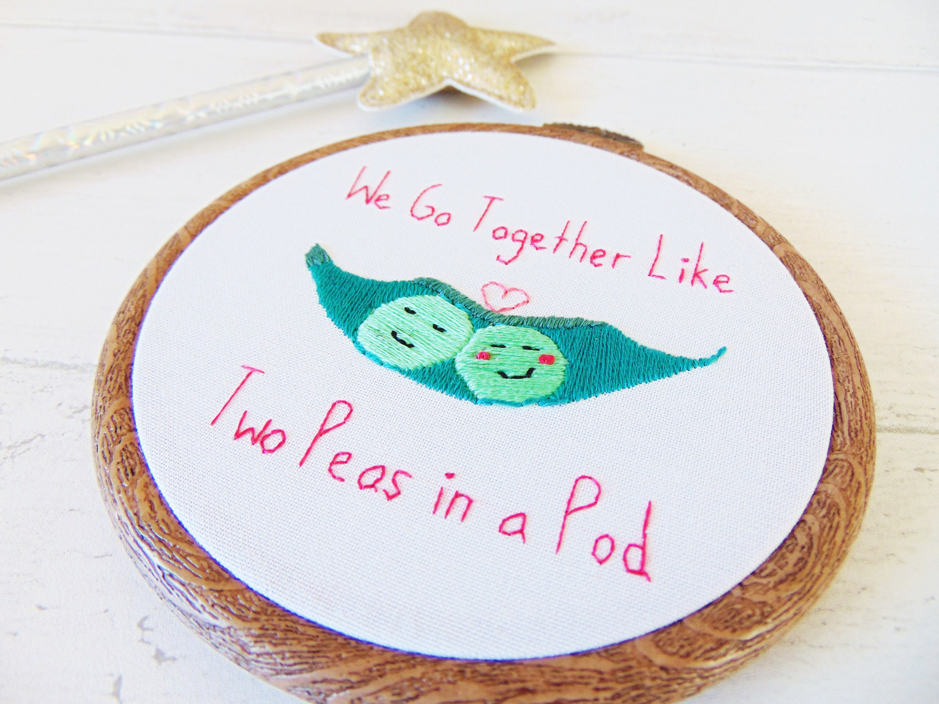 Two Peas in a Pod Friendship Gift Best Friends Gift Mother | Etsy