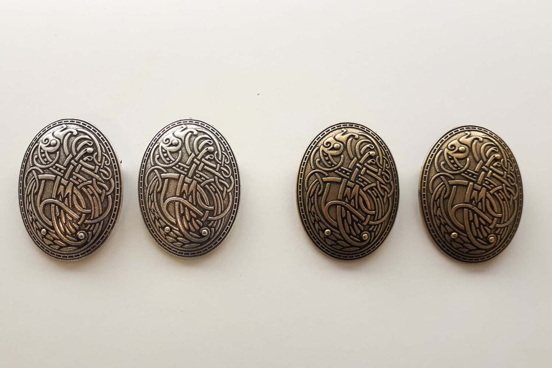 Viking Turtle Brooches - Set of Two - Etsy