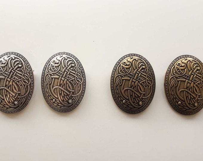 Viking Turtle Brooches - Set of Two - Etsy