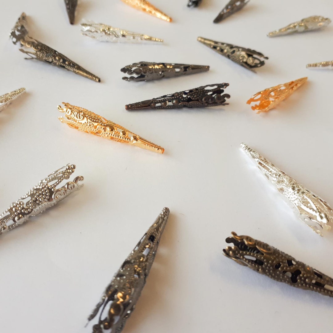 Filigree Aglets - Set of 2 - Etsy