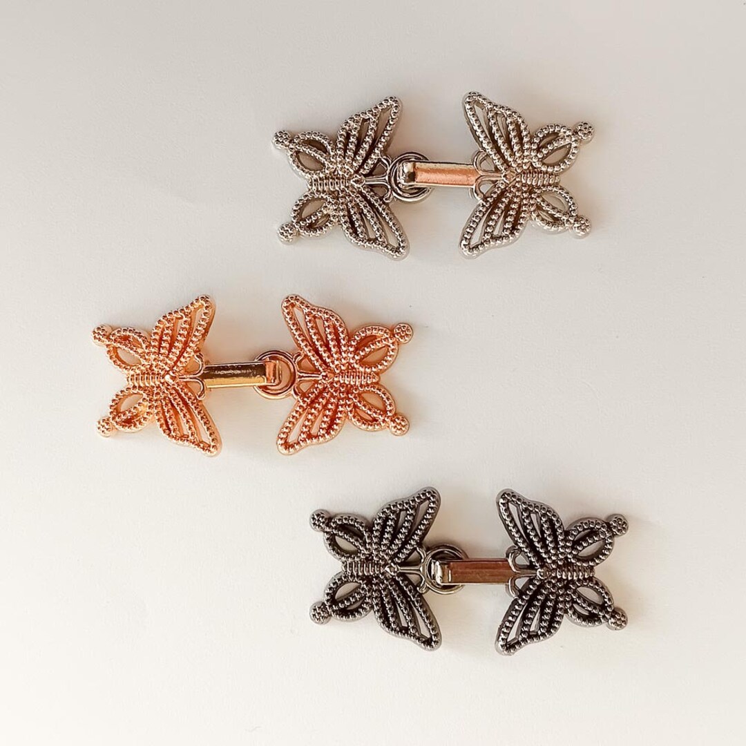 Cloak Clasp "butterfly" - Etsy
