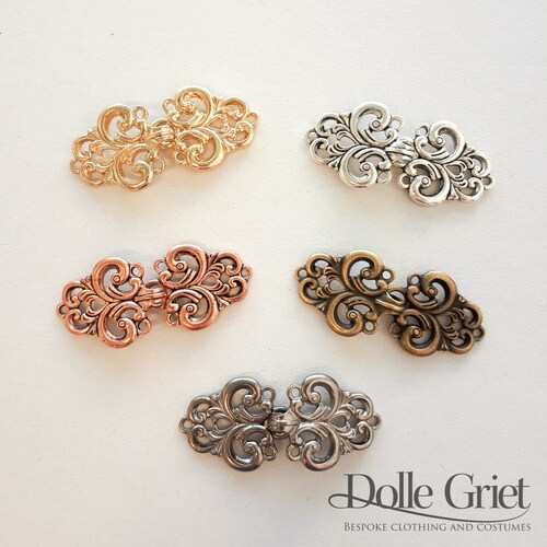 Celtic Cloak Clasp and Cape Closure Fibula Gold Penannular - Etsy