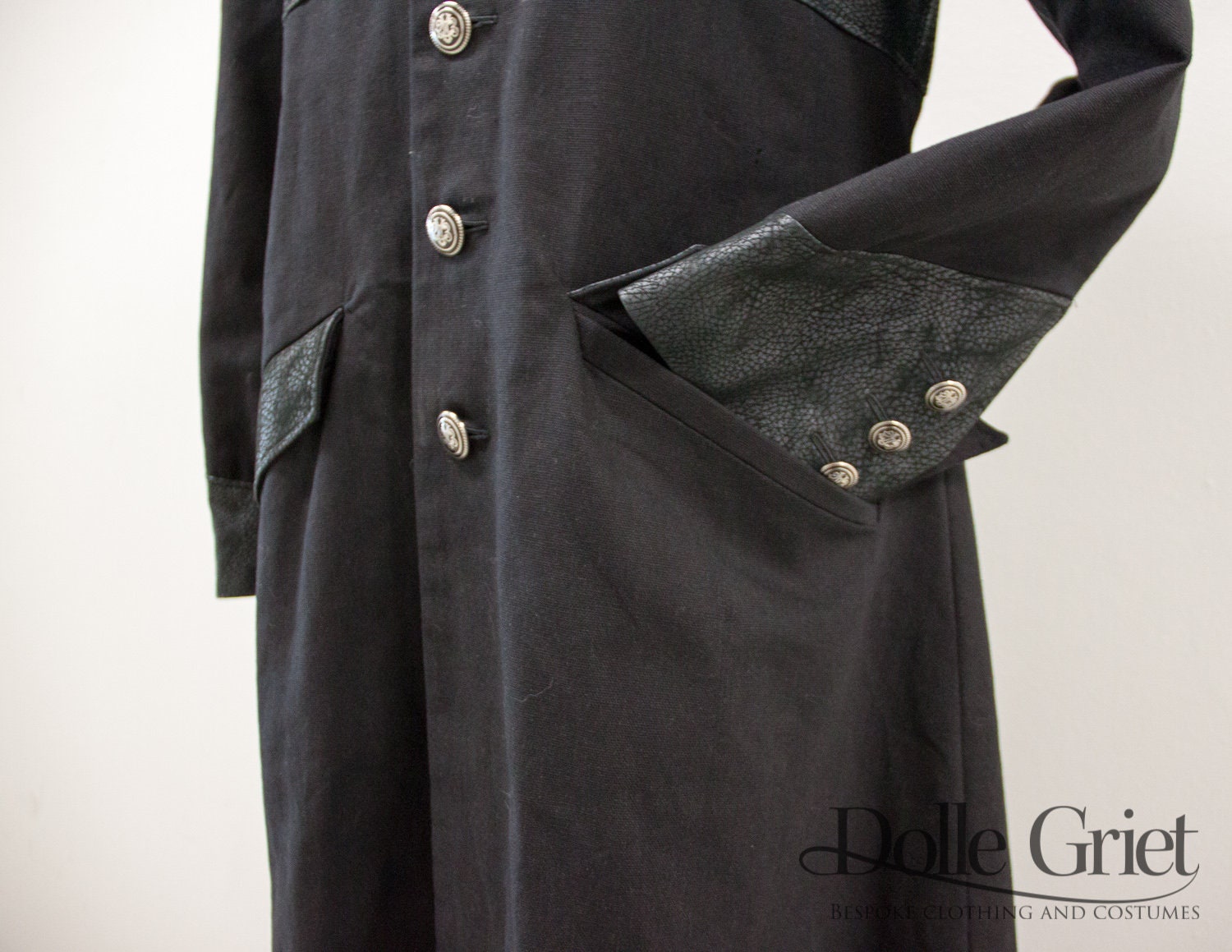 Long wraith Coat Matrix Style Men's Overcoat - Etsy