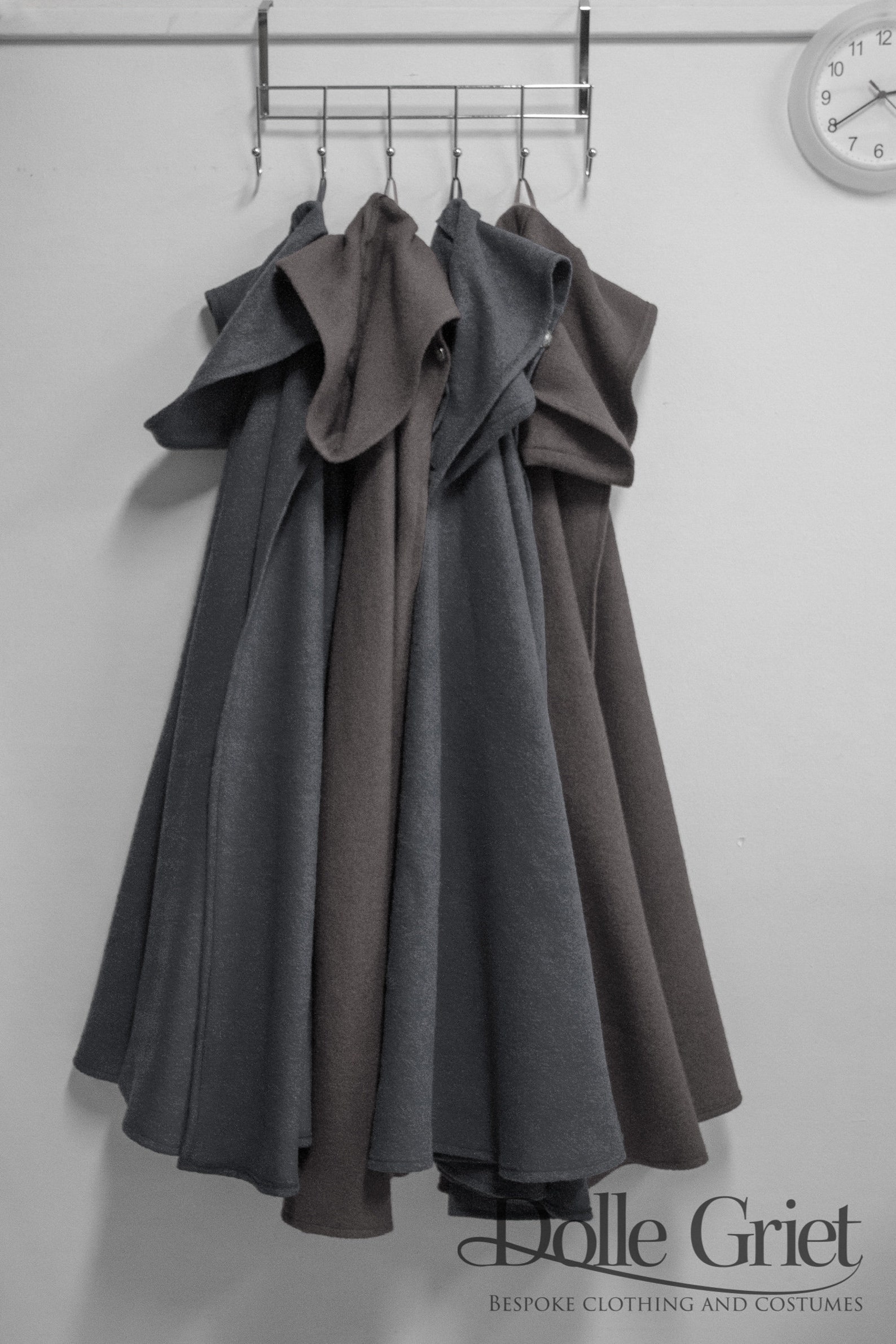 100% Wool Cloak in Walnut Brown Warm and Ready to Ship - Etsy