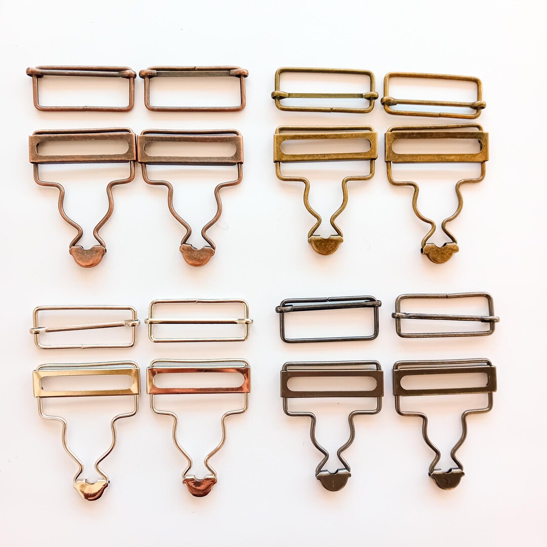 Dungaree Buckle Set - Slider and Buckle - Etsy