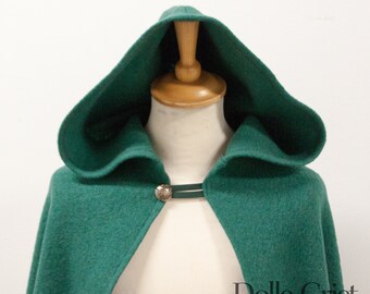 Emerald Green Cloak - Etsy