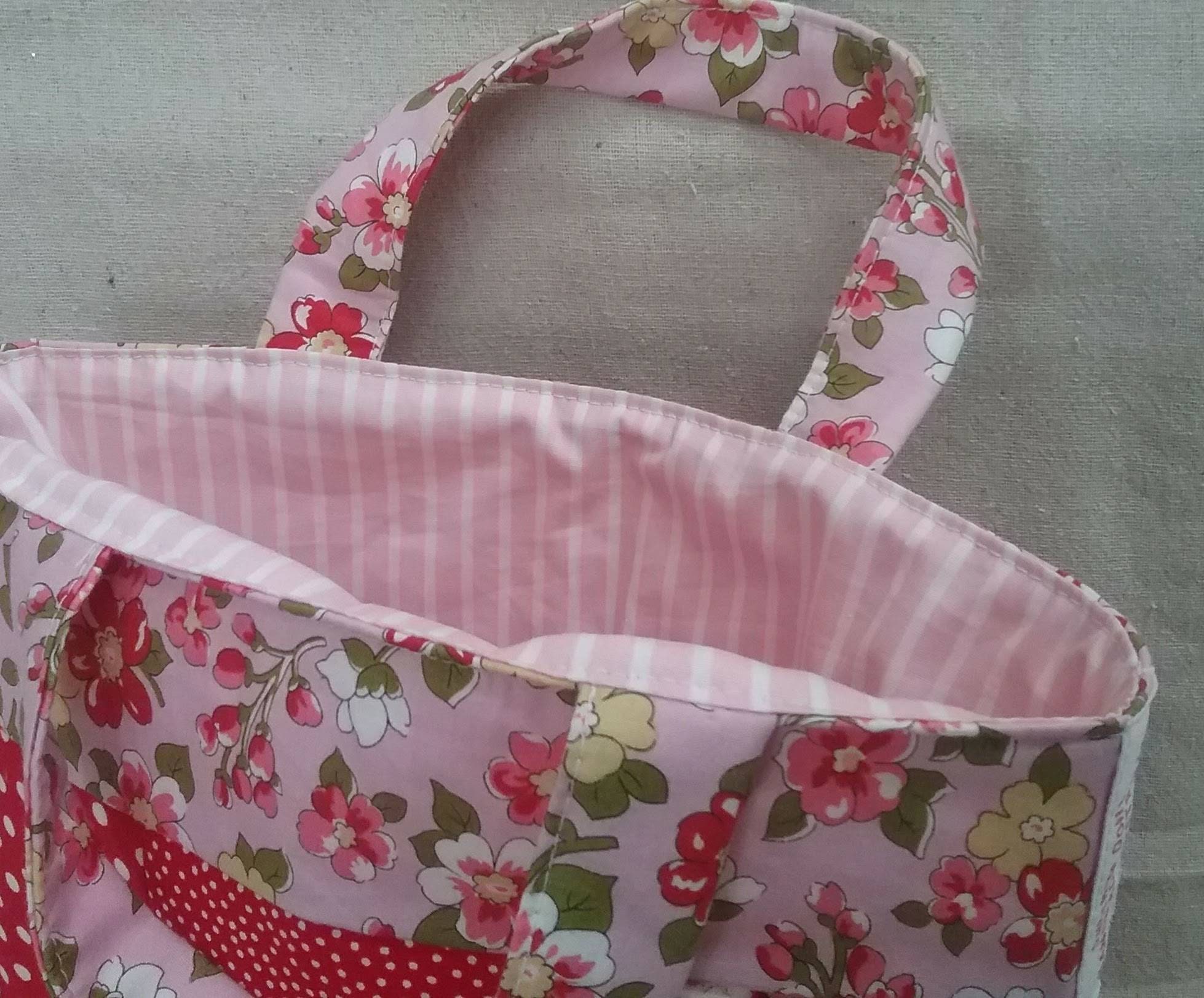 Padded Patchwork Bag Handmade With Love - Etsy