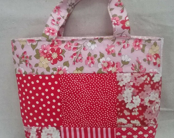 Padded Patchwork Bag Handmade With Love - Etsy