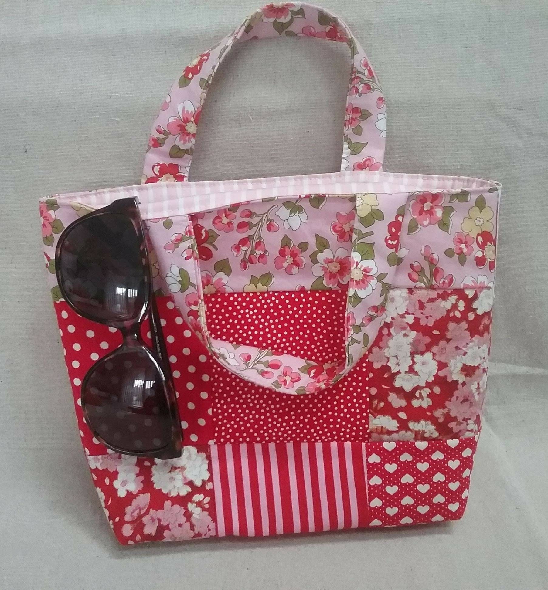 Padded Patchwork Bag Handmade With Love - Etsy