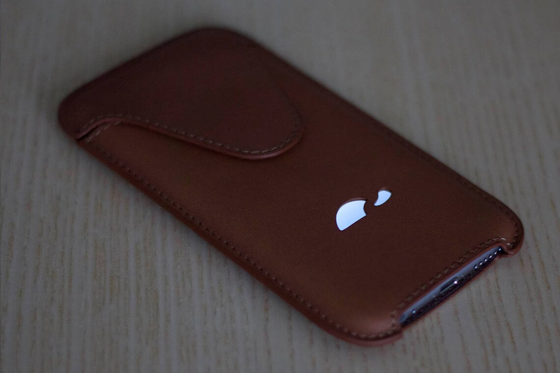 Iphone 7 Leather Pouch Iphone 7 Sleeve Case Iphone 7 Slim - Etsy