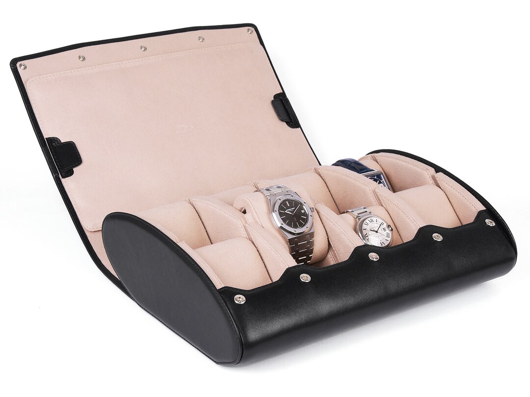 Watch Box for 8 Watches - Storage & Presentation Watch Case - Smooth ...
