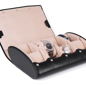 Watch Box for 8 Watches - Storage & Presentation Watch Case - Smooth ...