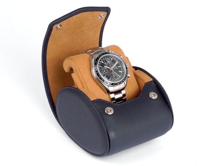 Travel Watch Case - Watch Pouch - Storage Watch Box With Stand Function ...