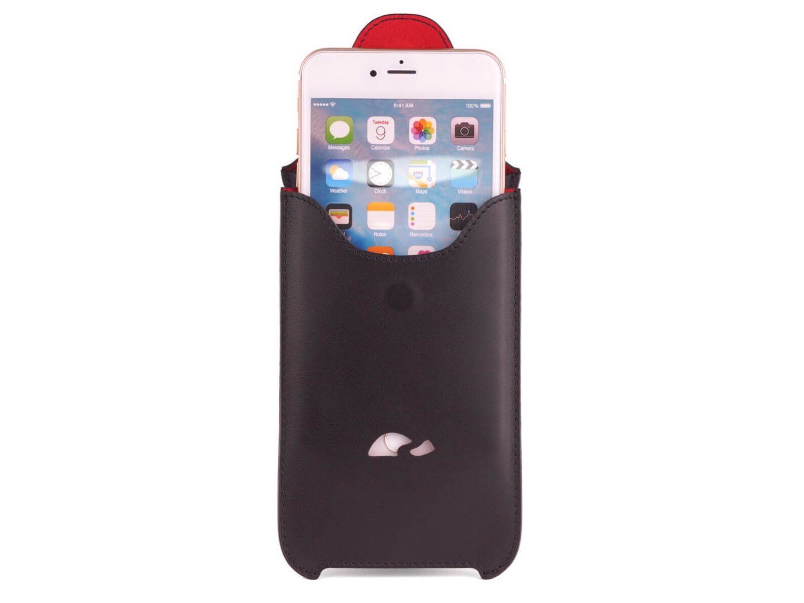 IPhone 7 Plus Leather Pouch - iPhone 7 Plus Sleeve - Slim Case iPhone 7 ...