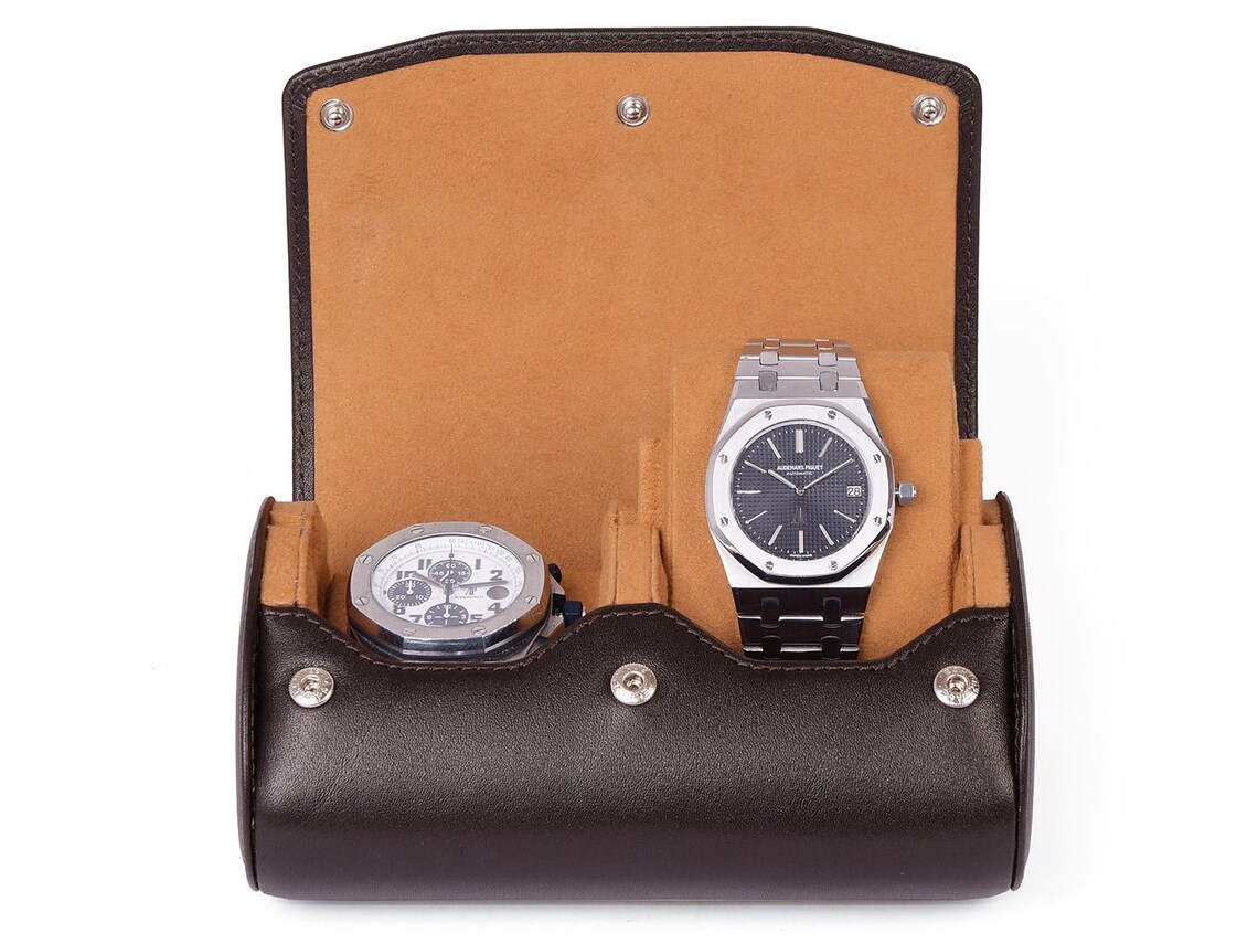 Travel Watch Case for 2 Watches With Stand Function - Etsy
