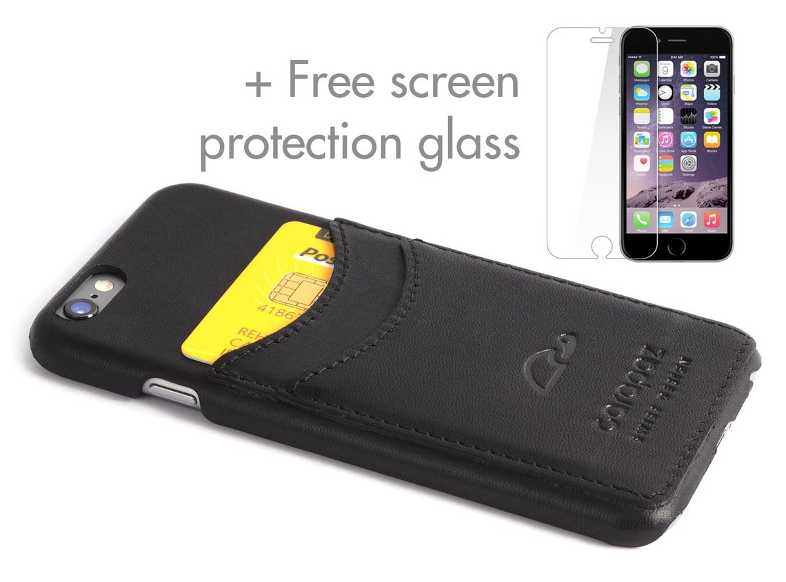 IPhone 6 Leather Cover iPhone Case With 2 Card Slots Comes With ...