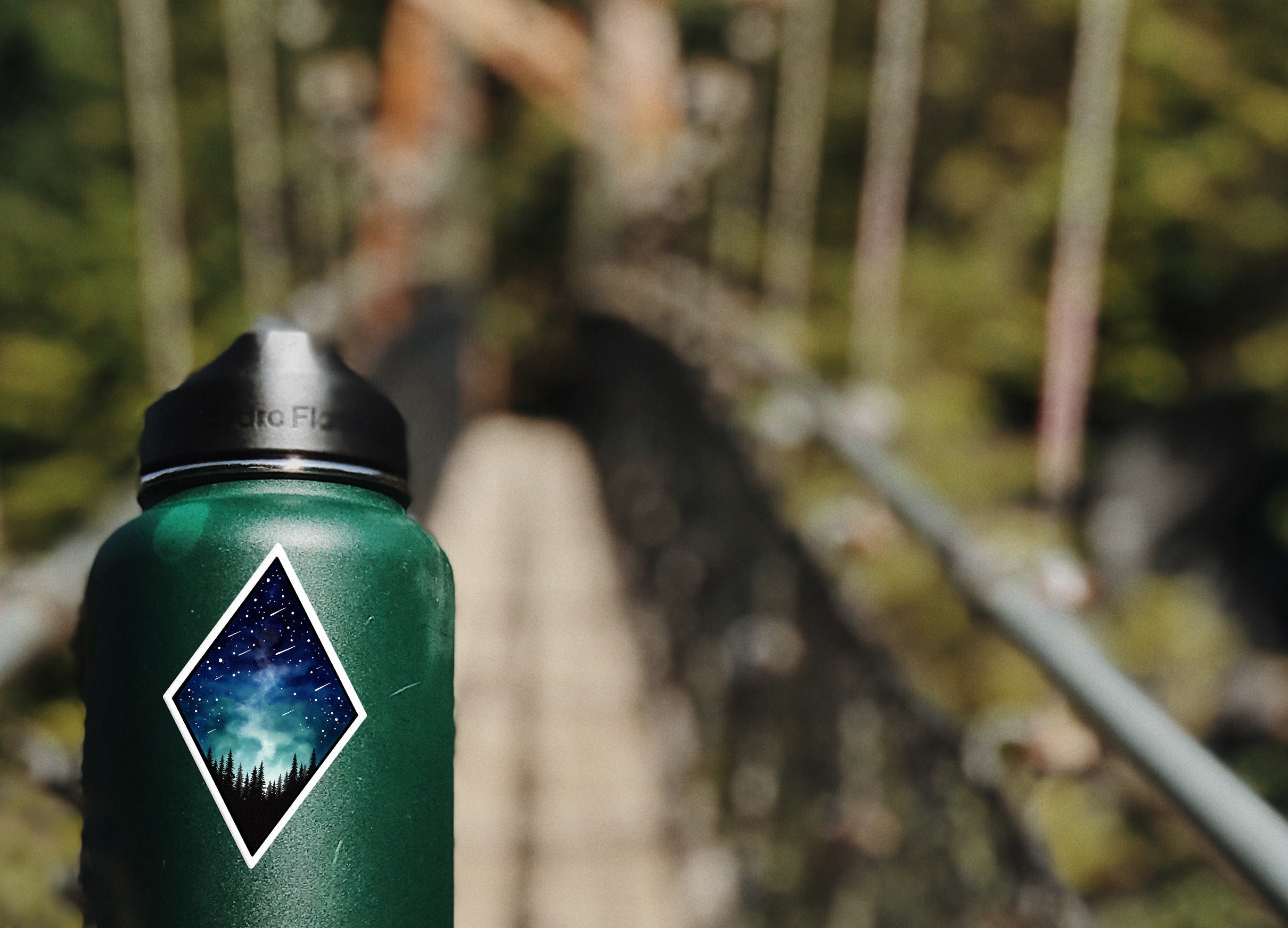 Hydro Flask Camping Sticker Outdoors & Nature - Etsy