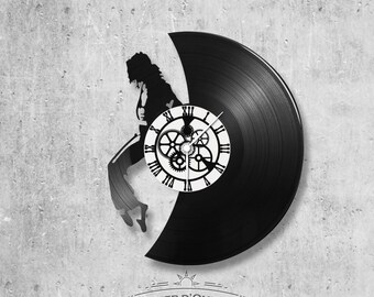 Vinyl Clock Jackson - Etsy