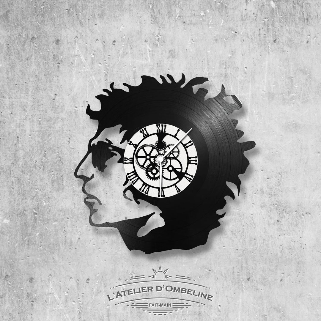 Bob Dylan Theme 33 Rpm Vinyl Record Clock - Etsy