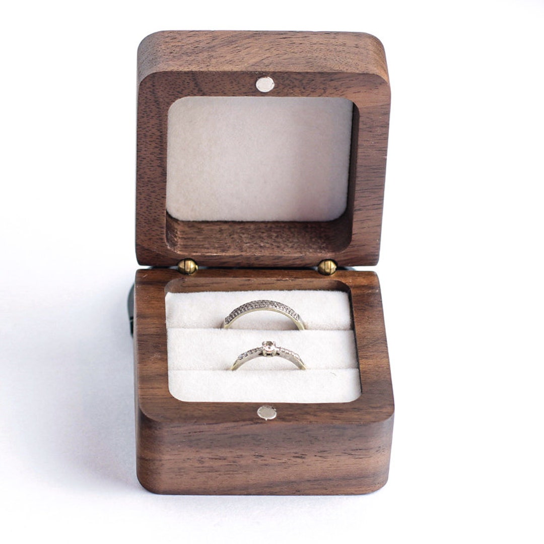 Wedding Ring Box, Wedding Ring Case, Wedding Ring Holder - Etsy