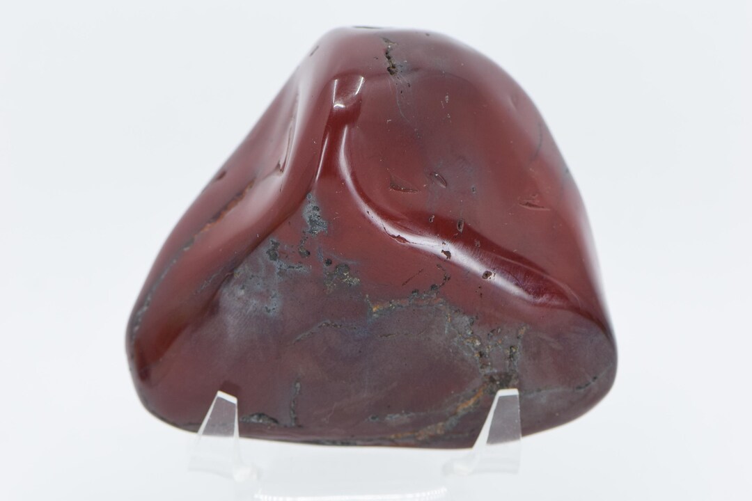 Red Mookaite XL Palm Stone - Etsy