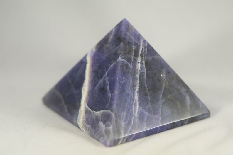 Large Opalized Fluorite pure Tiffany Stone Pyramid - Etsy