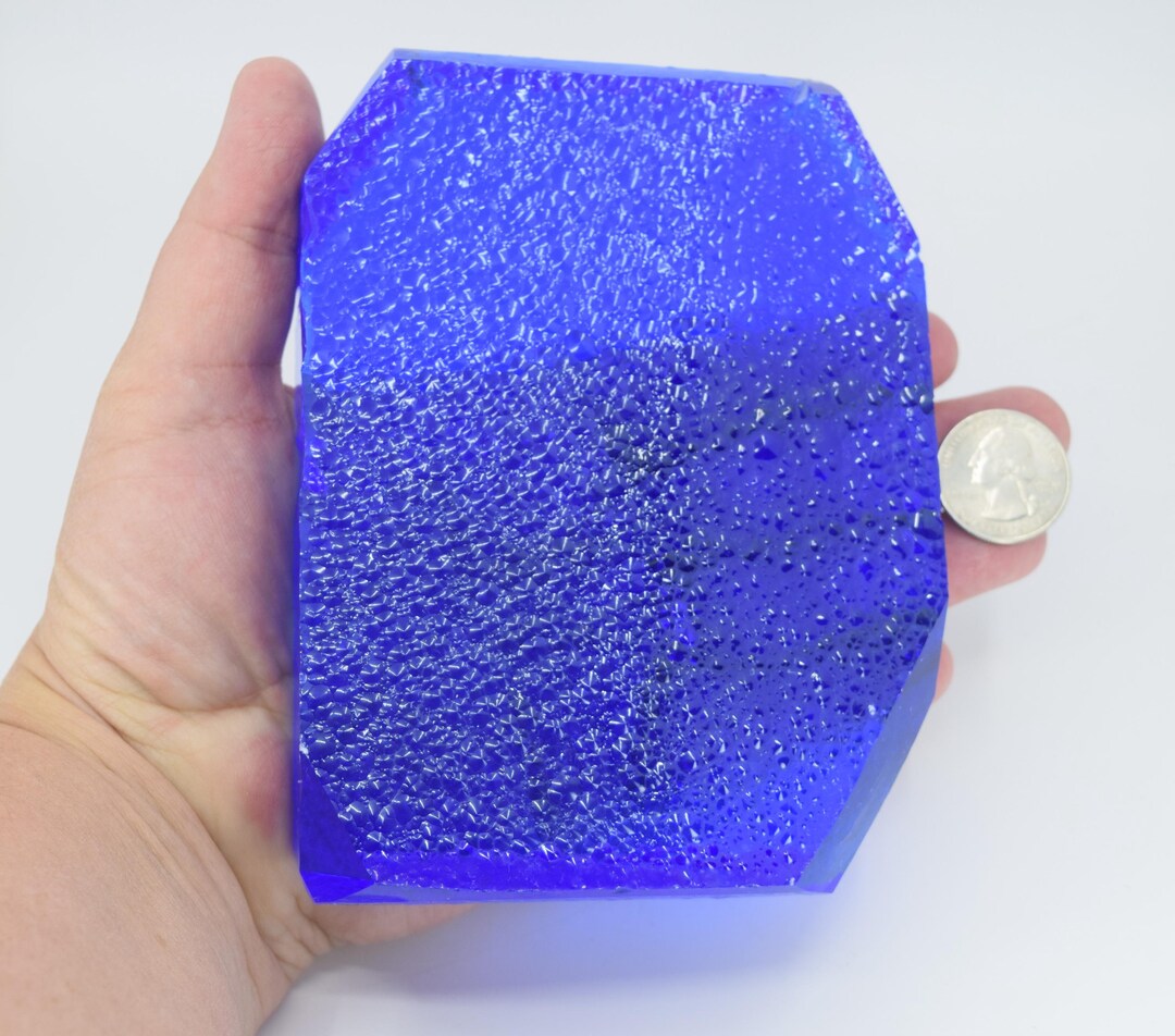 XL 2LBS Siberian Blue Quartz Ingot - Etsy
