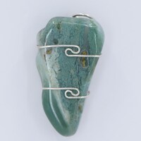 Aquadite Pendant; Genuine Untreated Indonesia Aquadite™; 9.565cts - Etsy