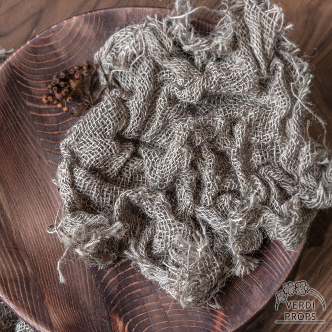 Layering Blanket Burlap Newborn Photography Prop Newborn - Etsy