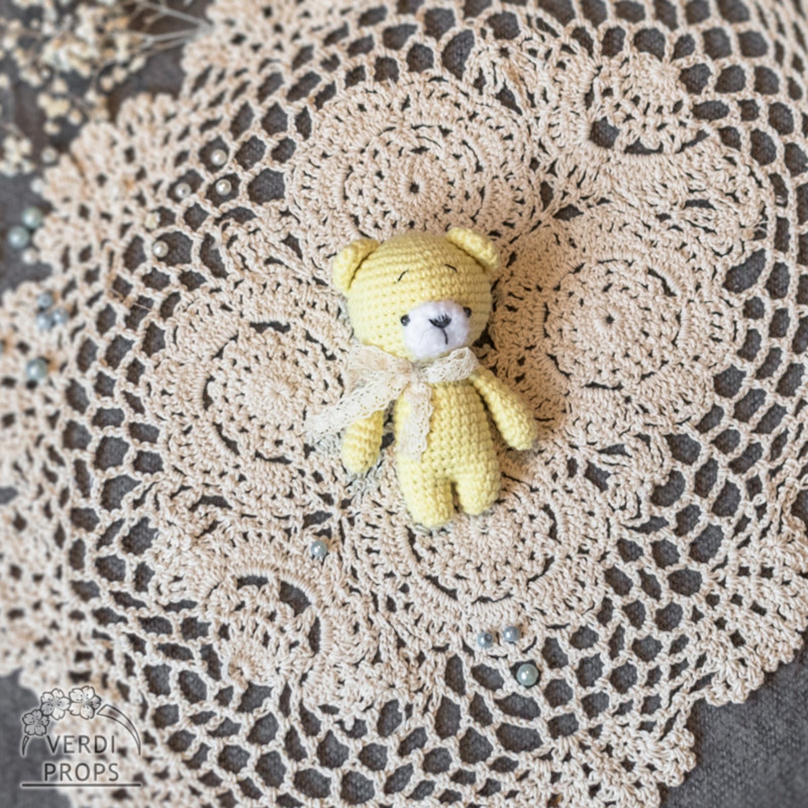Toy Photography Props Newborn Teddy Bear Photo Prop Crochet - Etsy