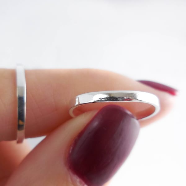 Silver Knuckle Ring - Etsy