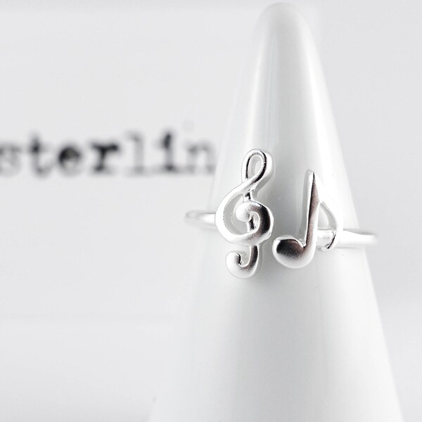Music Note Ring - Etsy