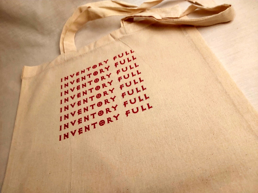 Inventory Full Totebag - Shopping Bag - Etsy