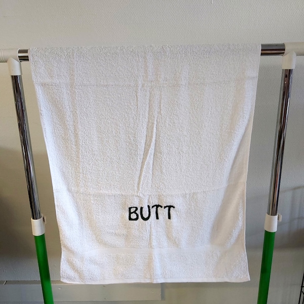 Face Butt Towel - Etsy