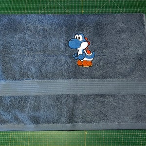Super Mario, Yoshi Guest Towel, Face Towel, Bath Towel - Etsy Sweden