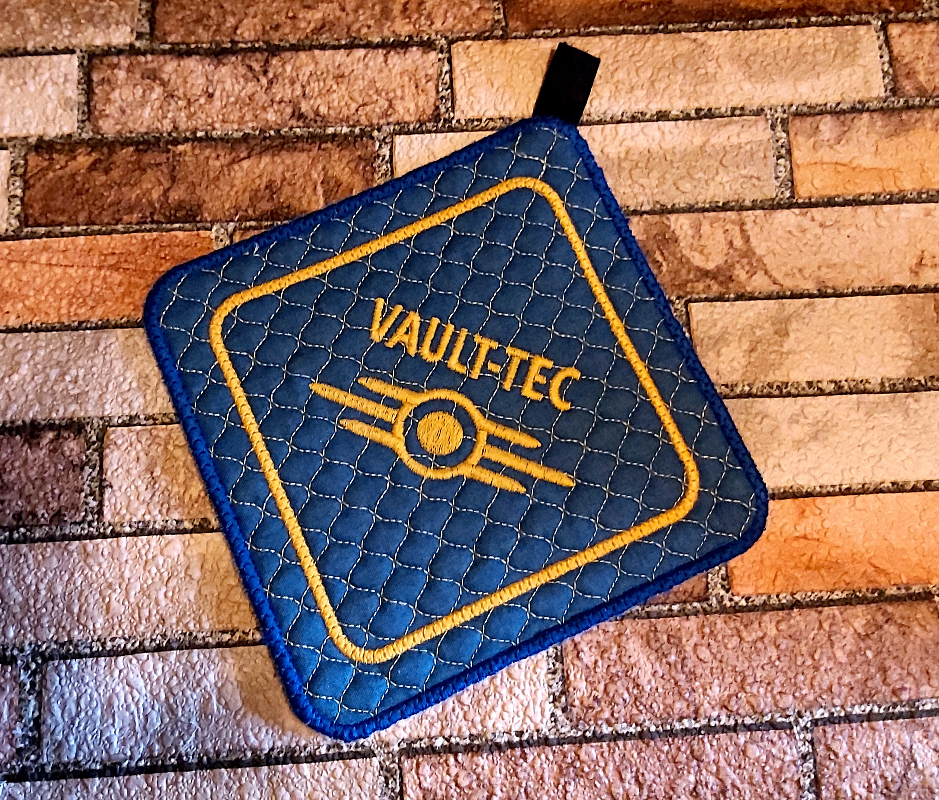 Handmade Fallout Hotpad With Vault Tec Logo - Etsy Australia