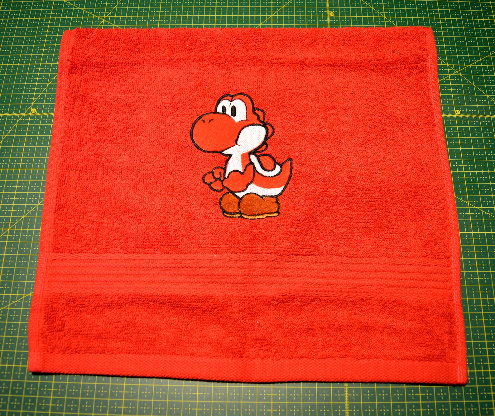 Super Mario Yoshi Guest Towel Face Towel Bath Towel | Etsy