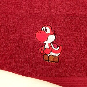 Super Mario, Yoshi Guest Towel, Face Towel, Bath Towel - Etsy Sweden