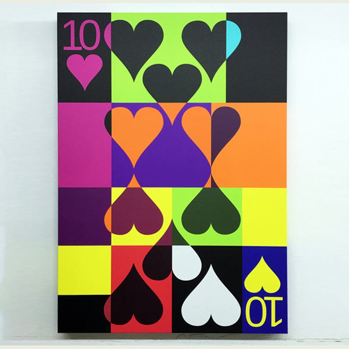 Pop Art King and Queen Playing Card Giclee Prints | Etsy