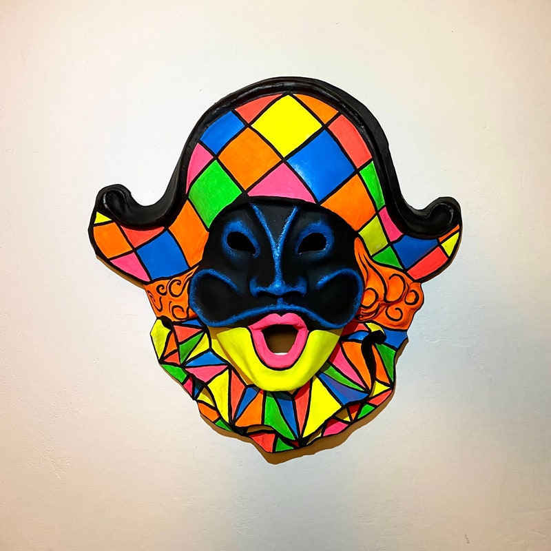 Harlequin Mask - Etsy