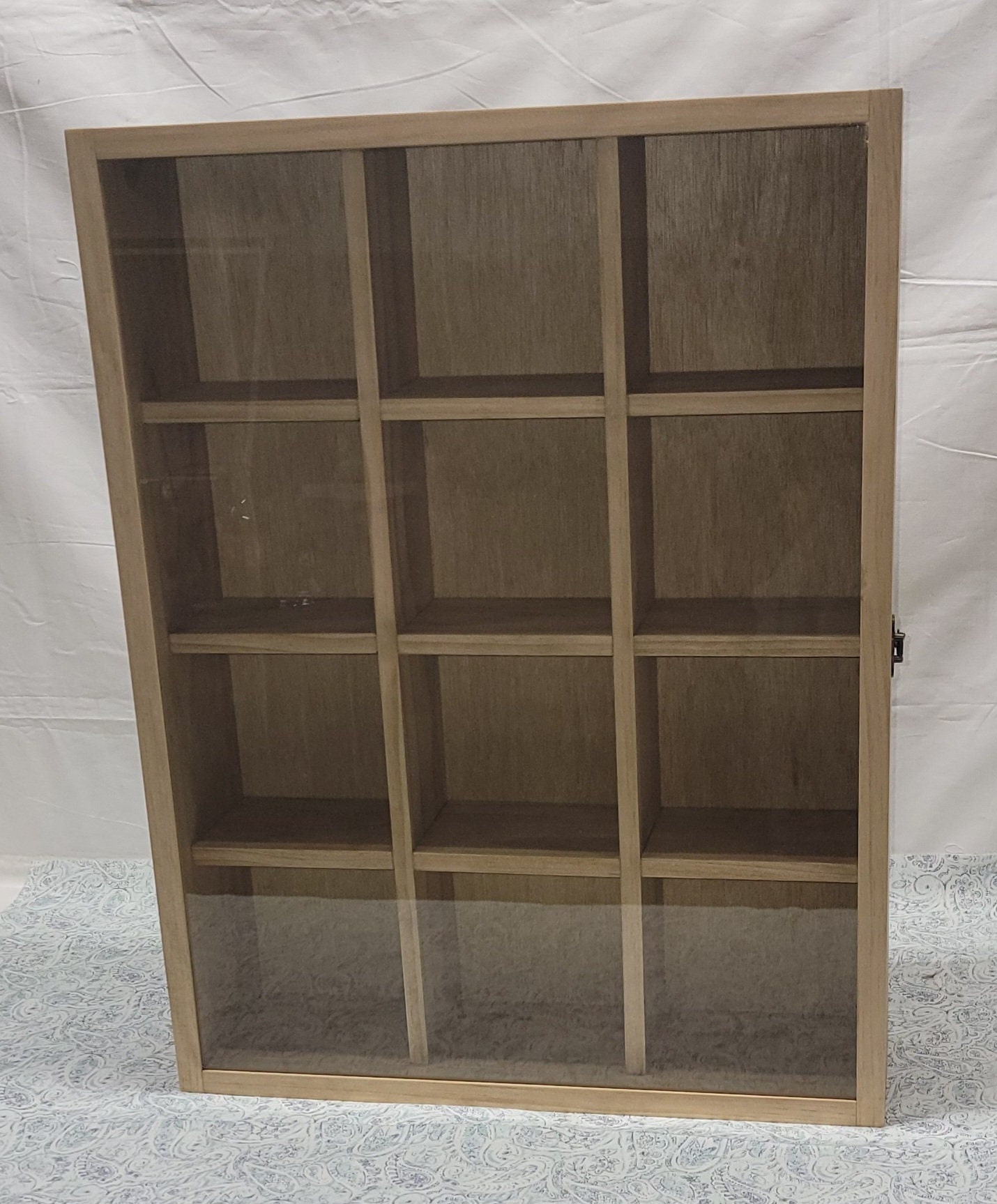 24 X 18 X 5 Wooden Shadow Box / Hinged Glass Lid / 12 - Etsy