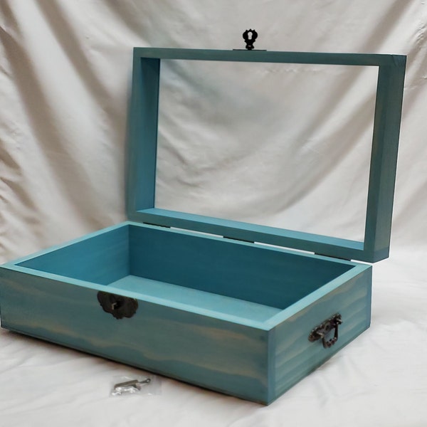 Locking Shadow Box - Etsy