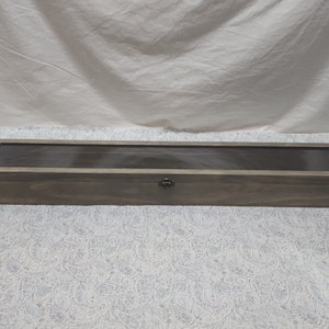 31 X 4 X 3 Wooden Shadow Box / Hinged Glass Lid / Display Case Box ...