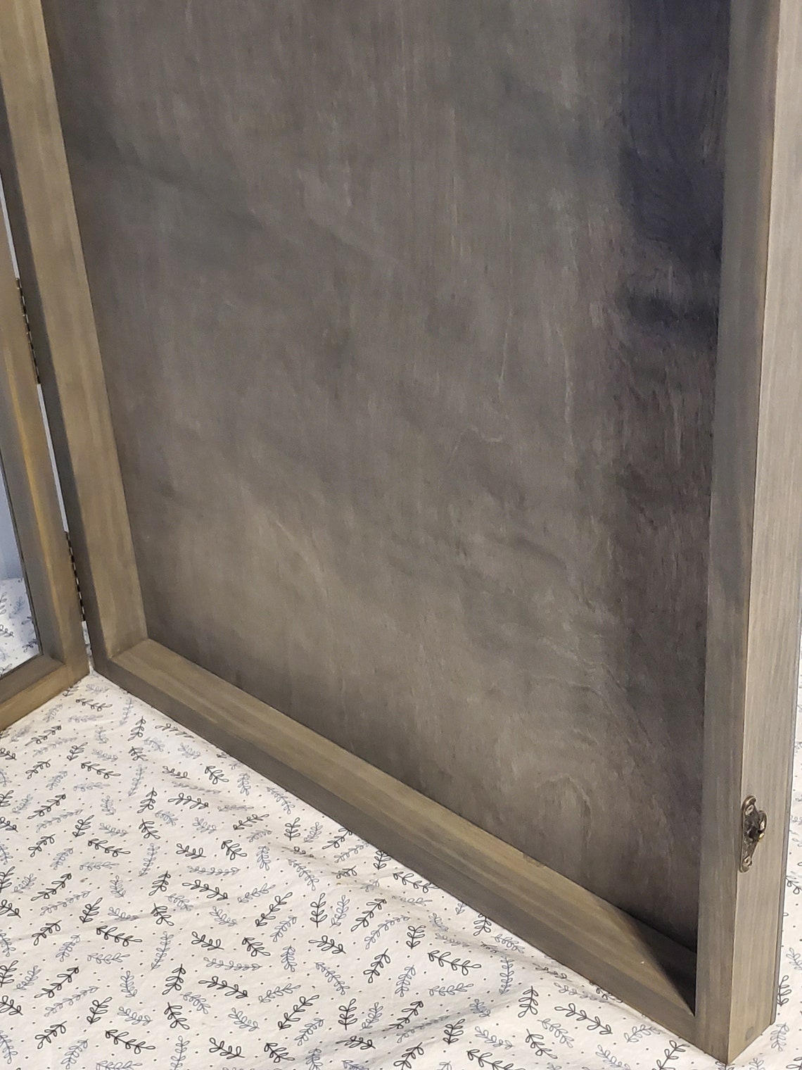 30 X 19 X 2 Wood Shadow Box / Hinged Glass Lid / Display Case - Etsy