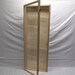 45 X 16 X 2 1/2 Wooden Shadow Box / Hinged Glass Lid / Display Case Box ...